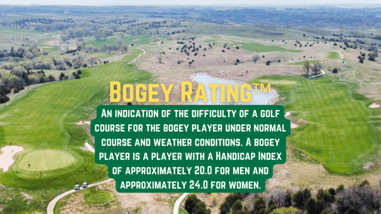Course Rating vs. Bogey Rating vs. Slope Rating